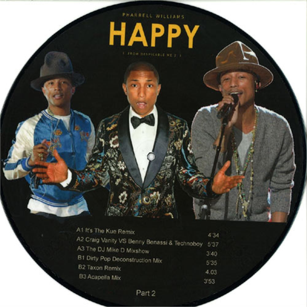 Happy Pharrell Album Cover